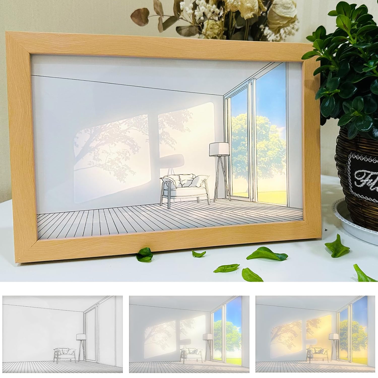 LED Photo Frame Wall Art – Eitheo