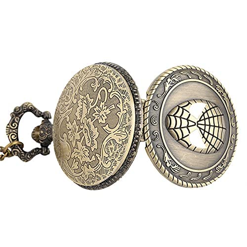 Spider Face Pocket Watch Keychain – Eitheo