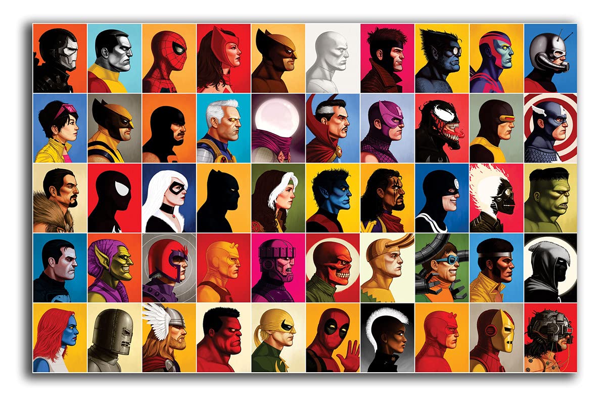 Superhero Wall Poster – Eitheo