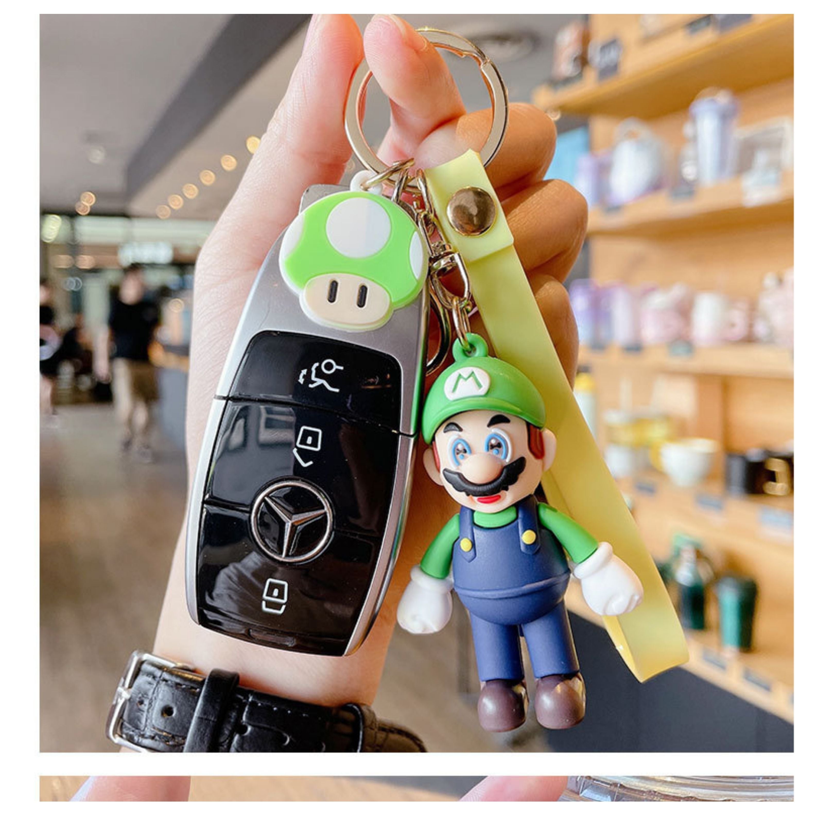 Super Mario New keychains(Assorted Color) – Eitheo