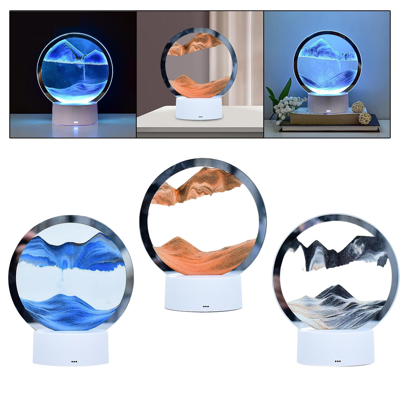 Sand Art Liquid Motion Moving Picture Sandscape Motion Display Office ...